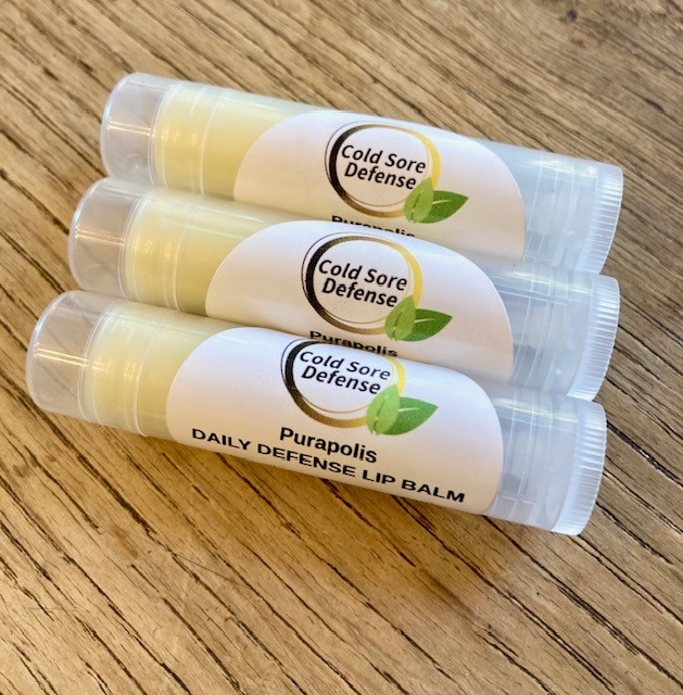 Cold Sore Defense – Daily Defense Lip Balm 3-Pack Set - Purapolis